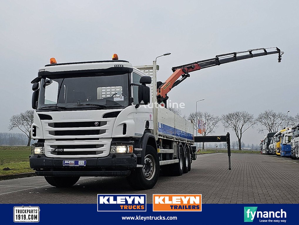 Scania P410 PK22000-5 kamion s ravnom platformom