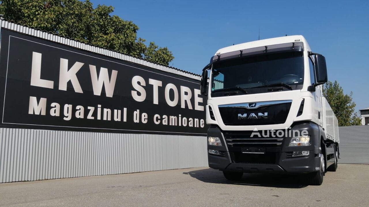 Prodaje se MAN TGX 26.460 kamion s ravnom platformom na aukciji