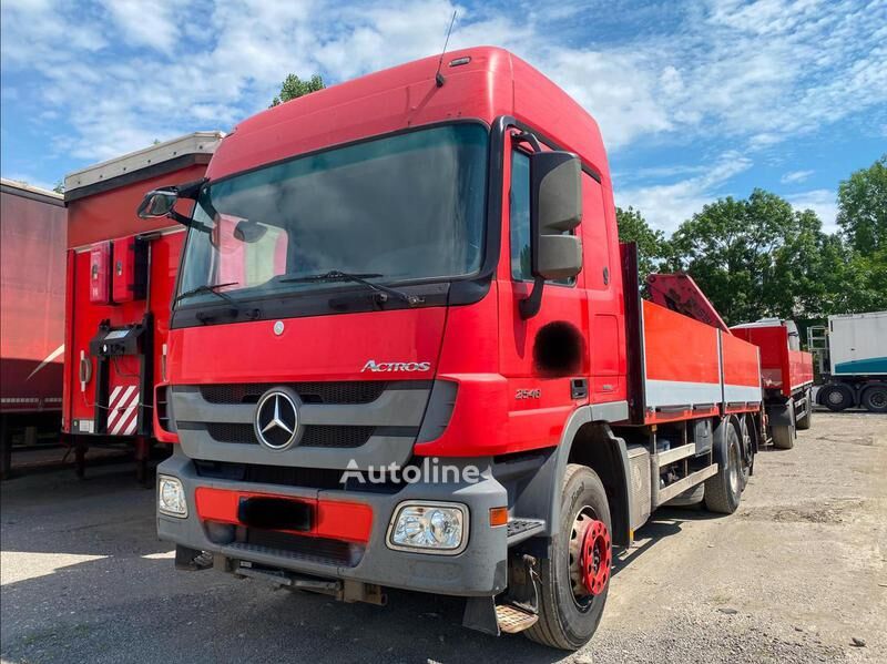 Mercedes-Benz Actros 2546 6x2 Baustoff - - - INV-NR: 2907-24c kamion s ravnom platformom