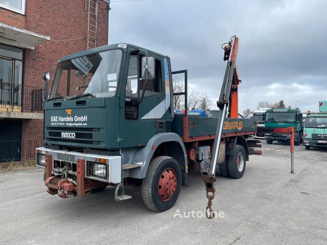 IVECO 95 E15/4x4 Blatt Blatt German Truck kamion s ravnom platformom