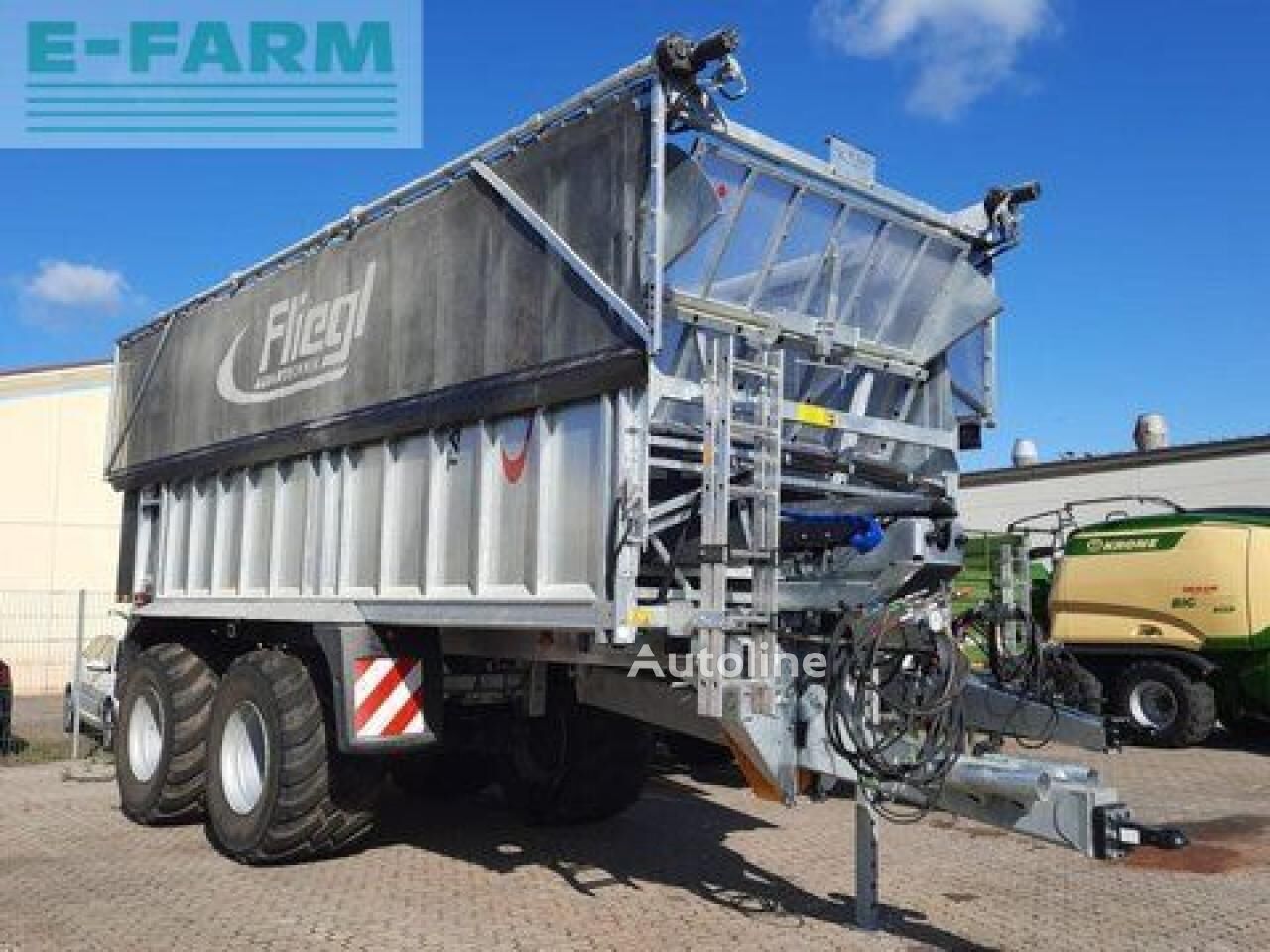 Asw 271 taurus fox 40m³ + top lift light prikolica kiper