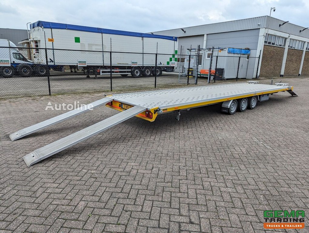 Nps L2035 Ramp Trailer / Car Ambulance 8.3m - 3-Axles Knott - R prikolica autotransportera