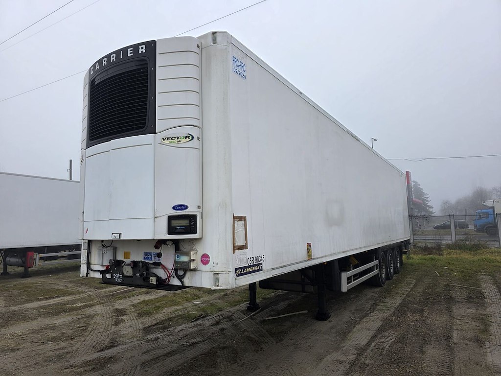 Lamberet Carrier Vector 1850 MT frigo+Dhollandia LBW 2000 kg poluprikolica hladnjača