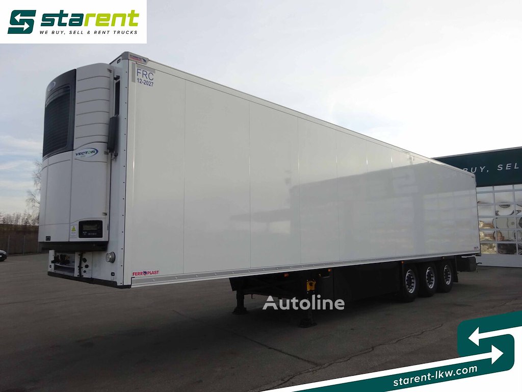 Schmitz Cargobull Thermotrailer Carrier Vector 1550, Palettenkasten poluprikolica hladnjača