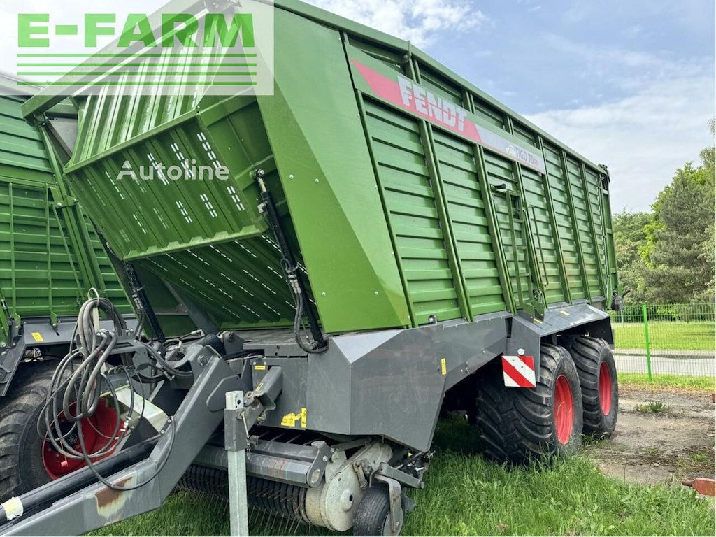 Fendt ladewagen tigo 70 pr prikolica platforma