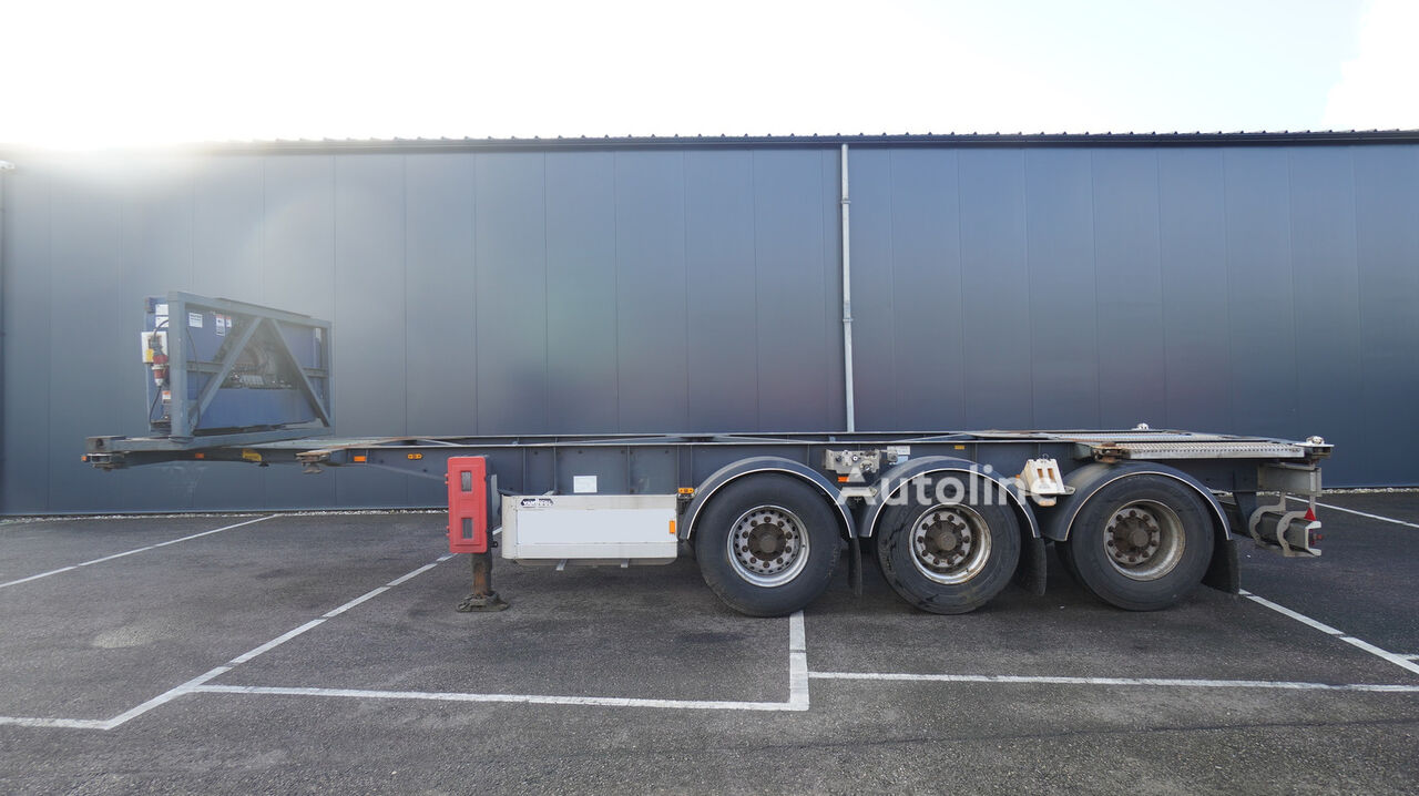 Van Hool 3 AXLE CONTAINER ADR TRANSPORT TRAILER 20/30FT WITH CARRIER GENE poluprikolica za prevoz kontejnera