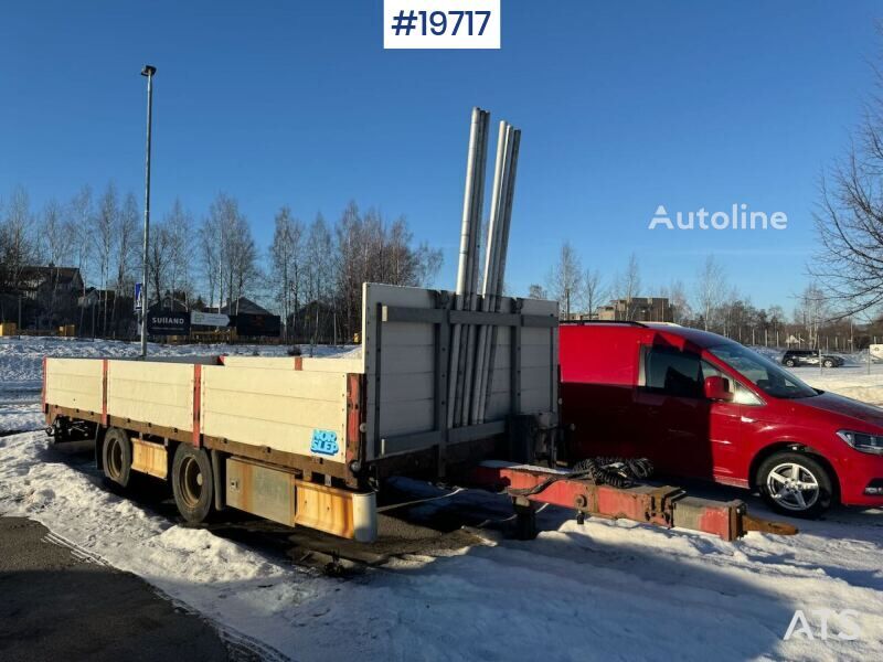 Nor Slep flatbed trailer prikolica sa ravnom platformom