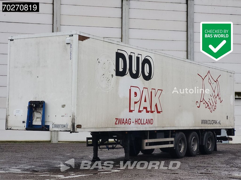 Pacton TBD339 3 axles Ladebordwande Lenkachse TÜV 01/26 Tailgate furgon poluprikolica