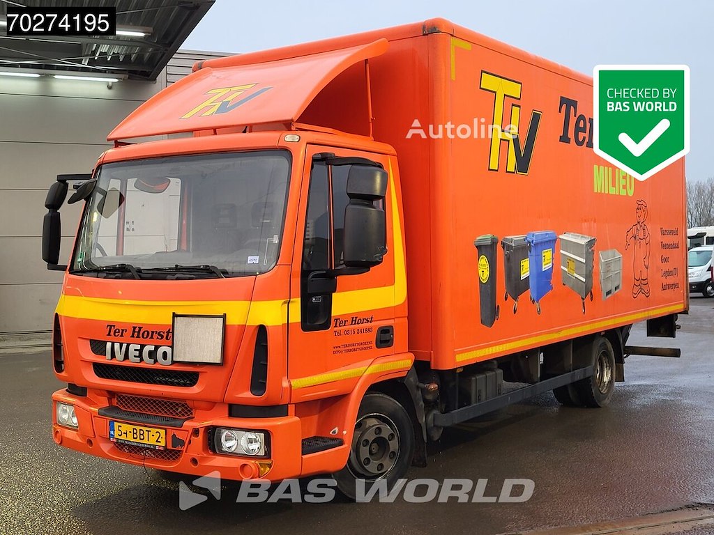 IVECO Eurocargo 75E180 4X2 8tonner NL-Truck Manual Ladebordwand Euro 5 kamion furgon