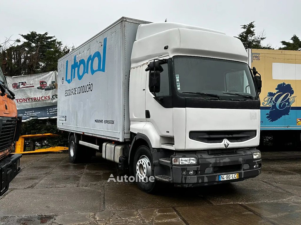 Renault Premium 385 4X2 BOX ZF Manual Gear EURO2 Airco kamion furgon