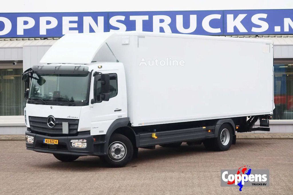 Mercedes-Benz Atego 1324 L Bak + Dhollandia klep 1500 kg + rolstops, 6 cilinde kamion furgon