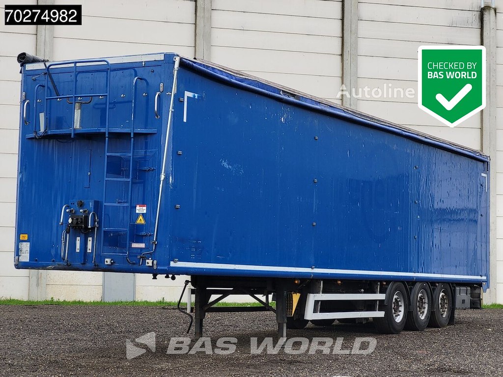 Kraker CF-200 3 axles NL-Trailer APK 06/25 10mm Liftachse poluprikolica sa pokretnim podom