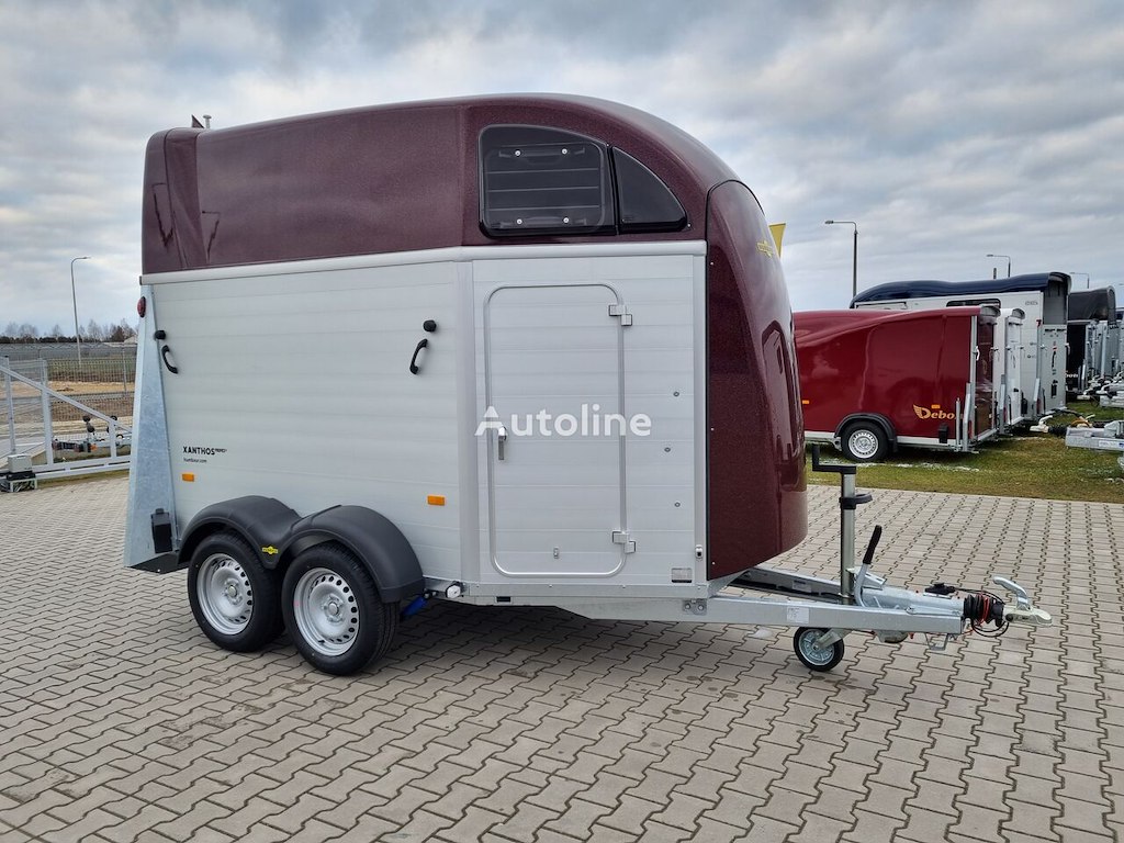 Nova Humbaur Xanthos Aero 2400 trailer for 2 horses saddle room 2.4T GVW prikolica za prevoz konja