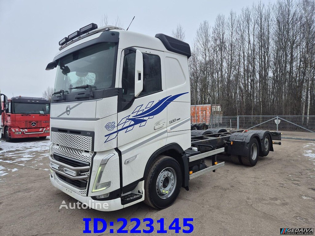 Volvo FH13 500HP 6x2 (Steering axel) kamion šasija