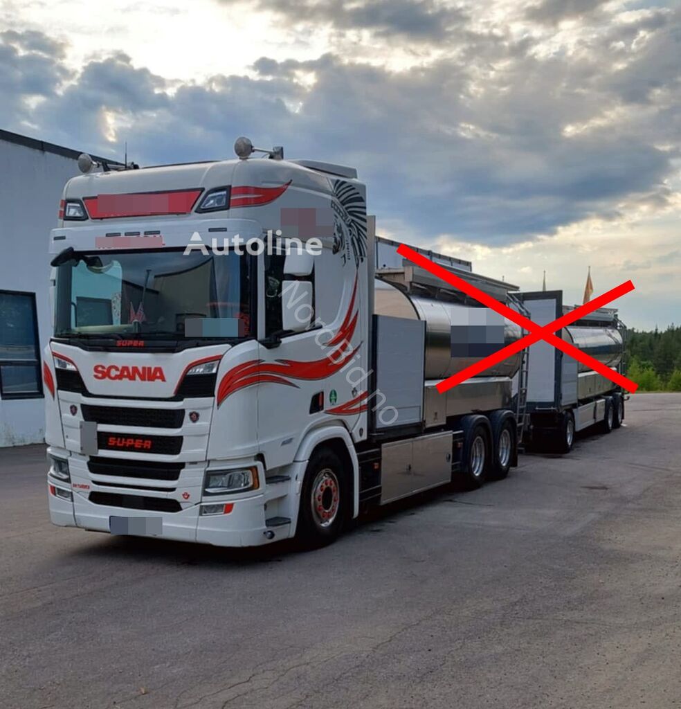 Scania R580 *6x2 *NGS *ADR *CHASSIS *WB=4.75m kamion šasija