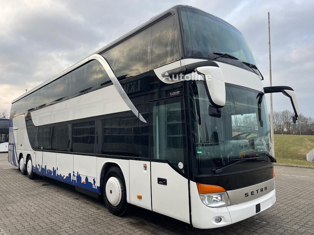 Setra S 431DT, Euro 6, Motor NEU, Fahrschule dvospratni autobus