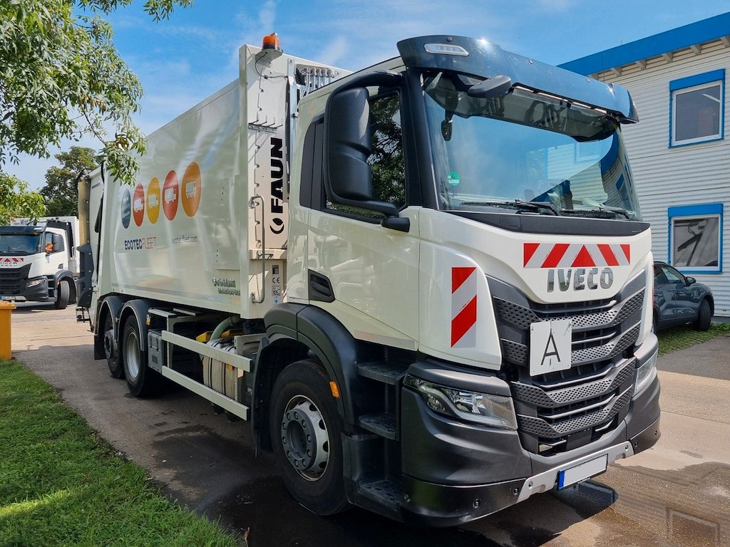 IVECO AD280X36Y 6x2 Garbage truck FAUN Variopress 524 kamion za smeće