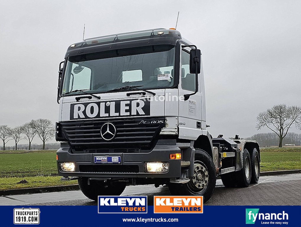 Mercedes-Benz ACTROS 2643 kamion rol kiper