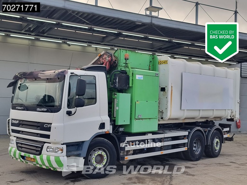 DAF CF75.250 6X2 DayCab Translift side loader Lenkachse Euro 4 kamion rol kiper