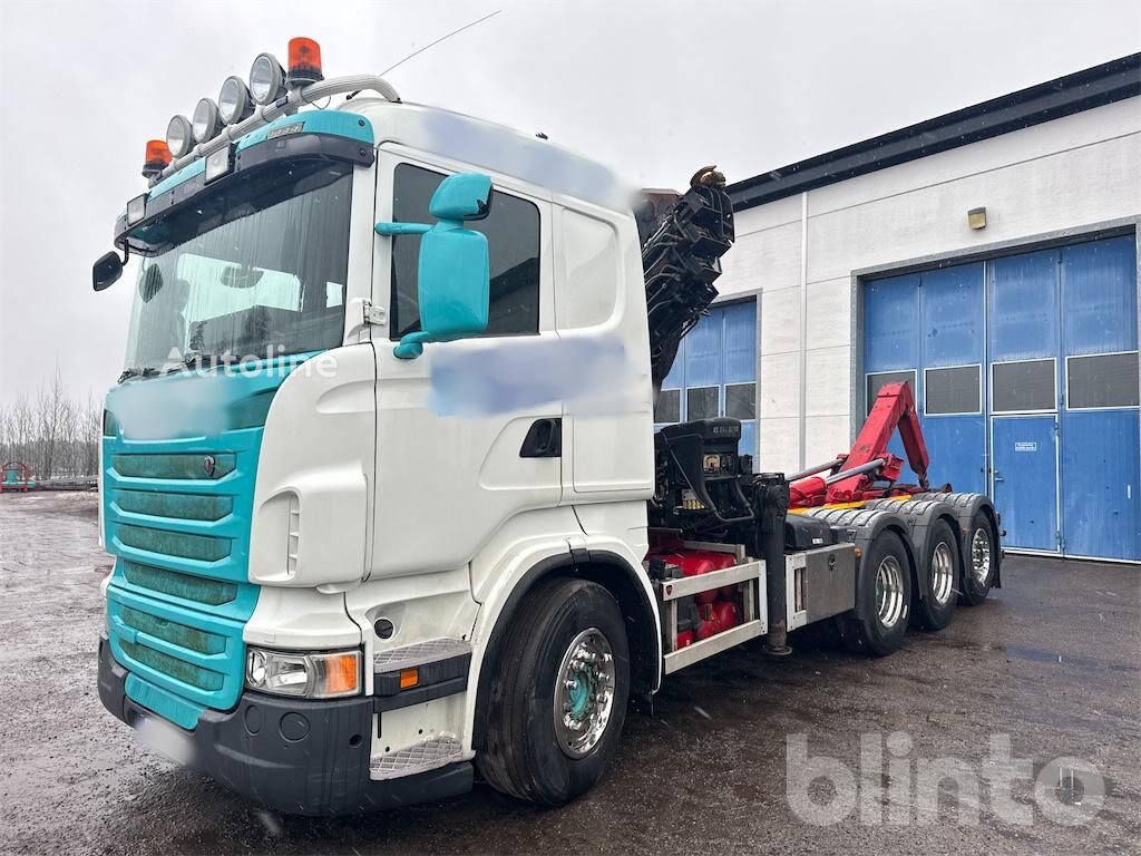 Prodaje se Scania R480LB8X4*4HSA rol kiper sa kukom na aukciji