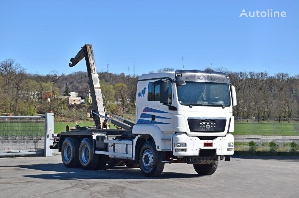 MAN TGS 33.540 Abrollkipper *6x4* Top Zustand! kamion rol kiper