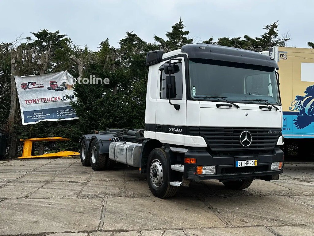 Mercedes-Benz Actros 2640 V6 6X4 Spring/Spring Ampirol EPS Manual Gear kamion rol kiper