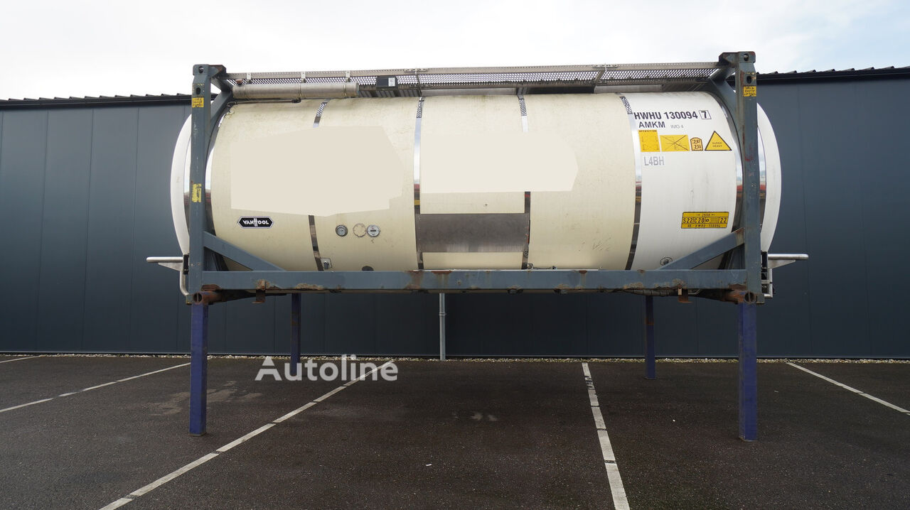 Van Hool 20FT TANK 30.000ltr Drop off system rezervoar-kontejner 20 stopa