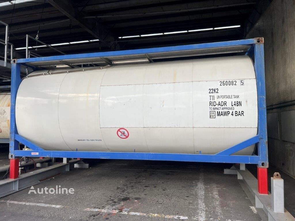 FFT 24-047 26.000litre - 20FT ISO TANK - T11-L4BN WP 4 bar TP 6 rezervoar-kontejner 20 stopa