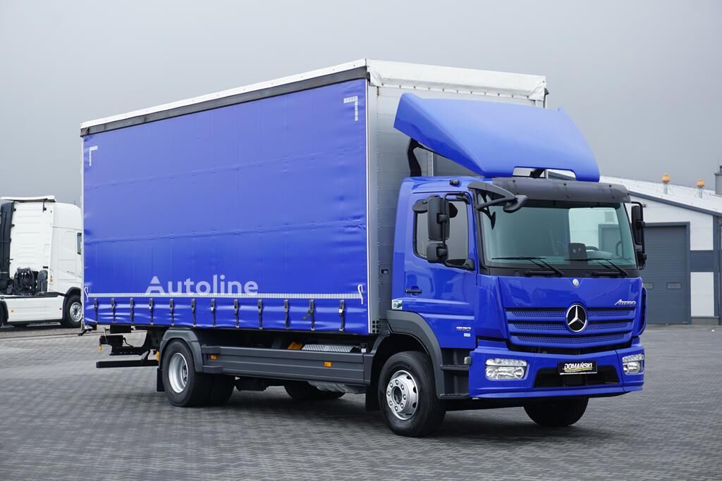 Mercedes-Benz ATEGO / 1630 / ACC / E 6 / FIRANKA / 18 PALET / ŁAD. 8880 KG kamion sa klizna zavesa cerada