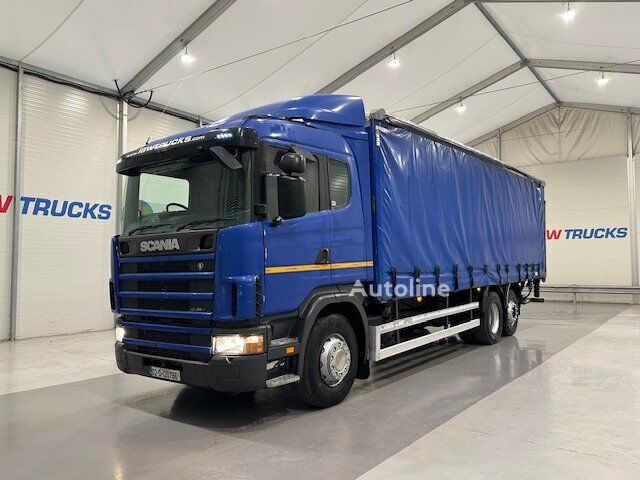 Scania 114 340 kamion sa klizna zavesa cerada