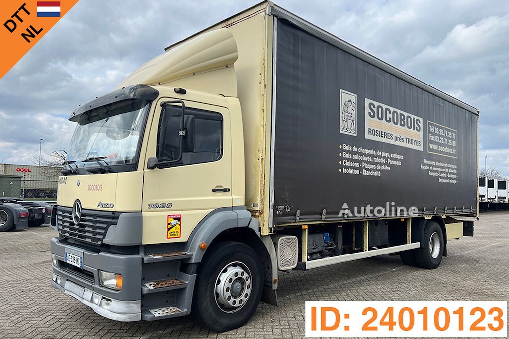 Mercedes-Benz Atego 1828 kamion sa klizna zavesa cerada