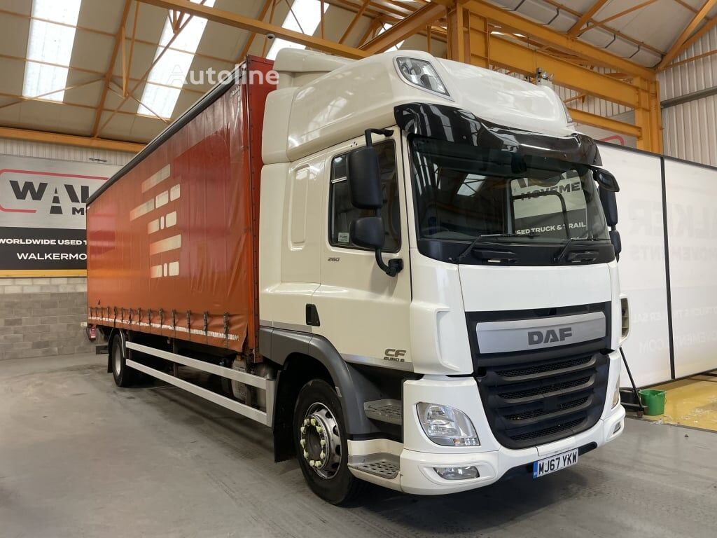 DAF CF 260 SPACE CAB 18 TONNE *EURO 6* 4X2 CURTAINSIDER – 2017 – MJ6 kamion sa klizna zavesa cerada