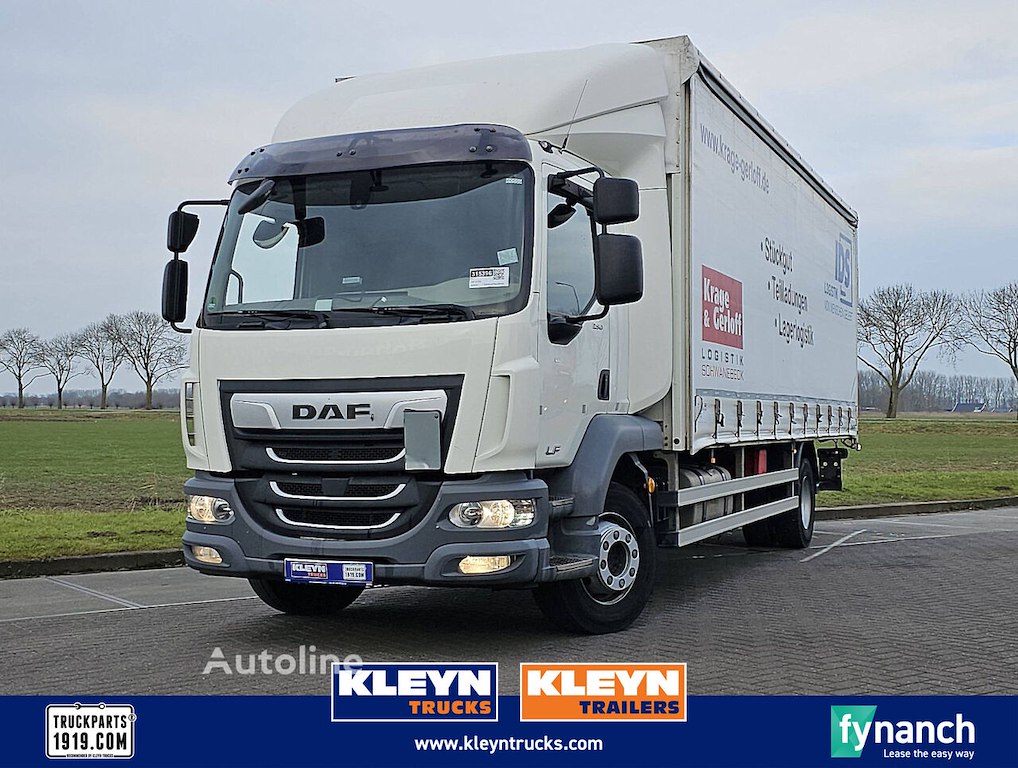 DAF LF 290 16T kamion sa klizna zavesa cerada