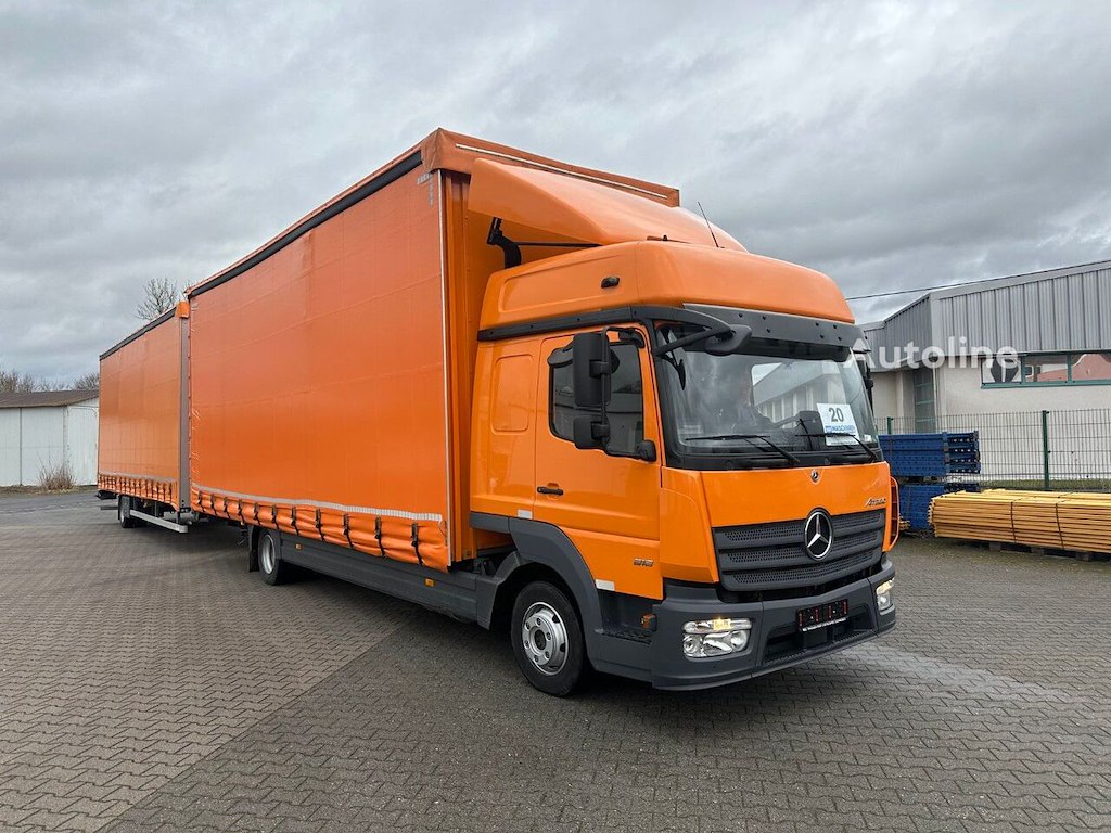 Mercedes-Benz Atego 818 / Jumbo / Mega / 120 m³ / Komplett kamion s ceradom