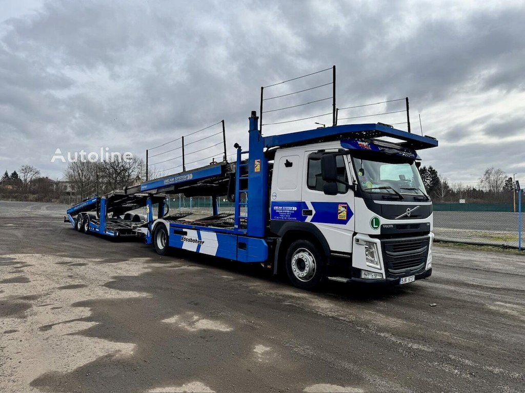 Volvo FM 420 autotransporter + prikolica autotransportera