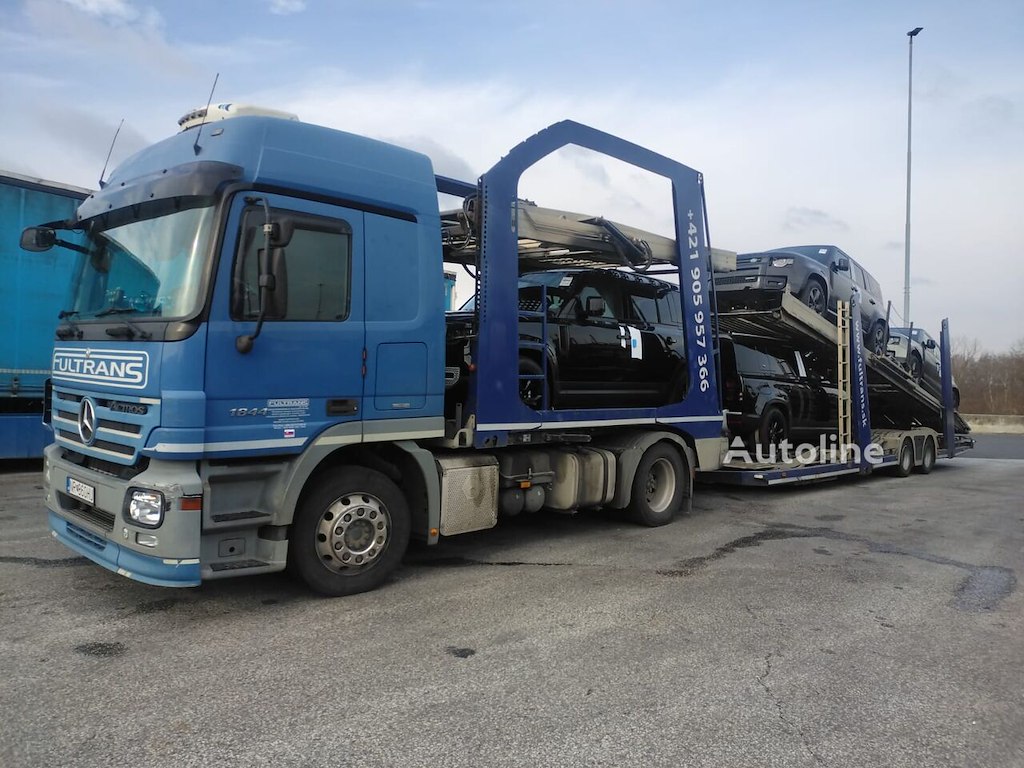 Mercedes-Benz Actros 1844 autotransporter + prikolica autotransportera