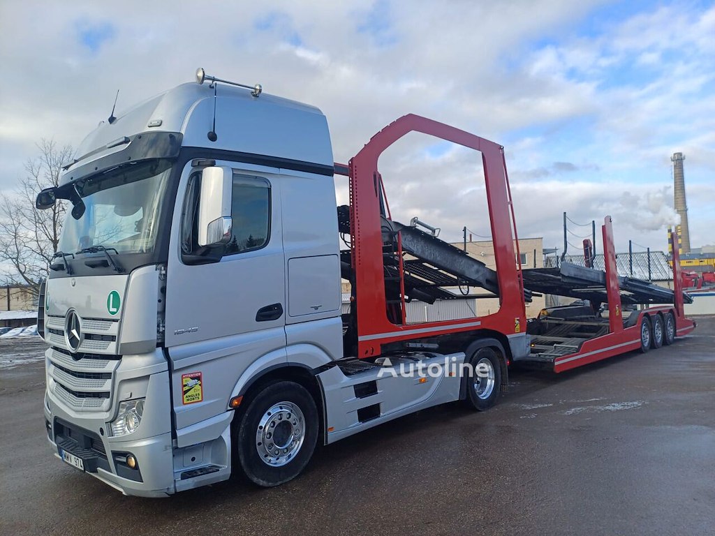 Mercedes-Benz Actros + LOHR 2008 autotransporter + prikolica autotransportera