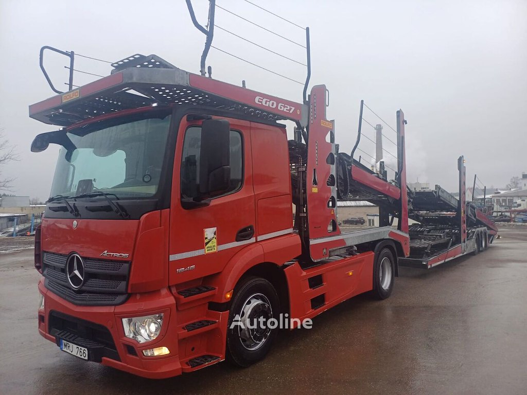 Mercedes-Benz Actros + ROLFO EGO627 2019 autotransporter + prikolica autotransportera