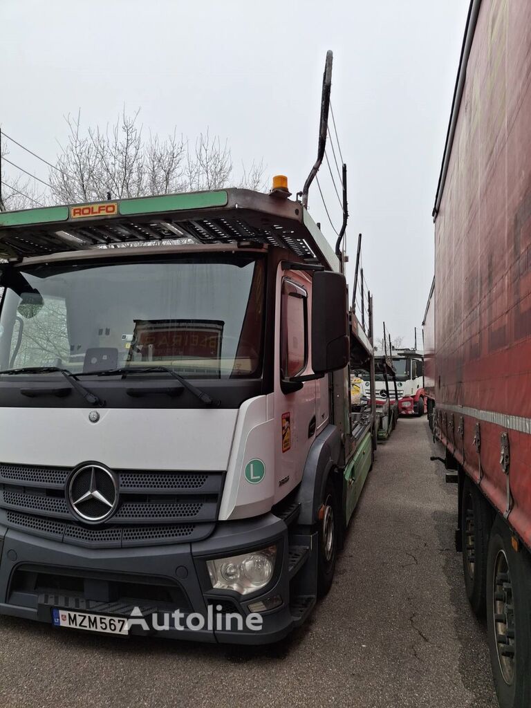 Mercedes-Benz autotransporter + prikolica autotransportera