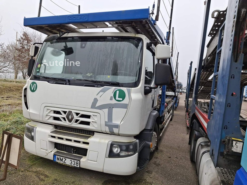 Renault D Wide + Rolfo 2004 autotransporter + prikolica autotransportera