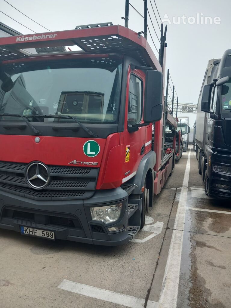 Mercedes-Benz + Kassbohrer 2018 autotransporter + prikolica autotransportera