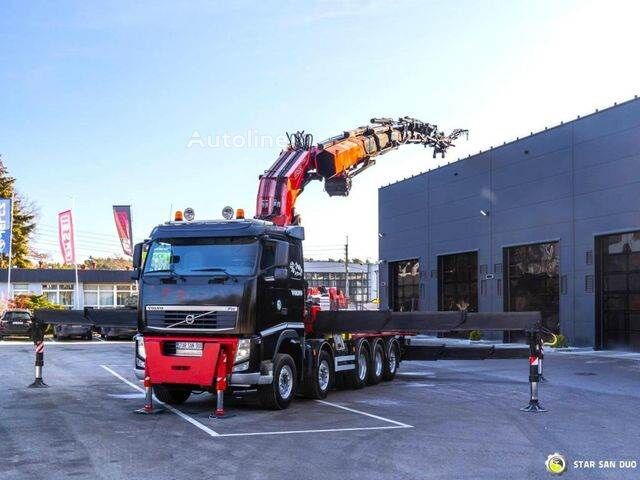 Volvo FH 540 10x4 FASSI F1950 FLY JIB WINCH 46m !!! kamion platforma