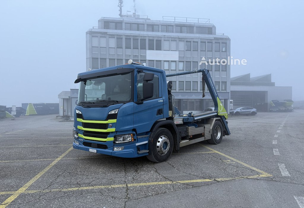 Scania P370 / 4x2 Welaki / Swiss-Vehicle kamion autopodizač kontejnera