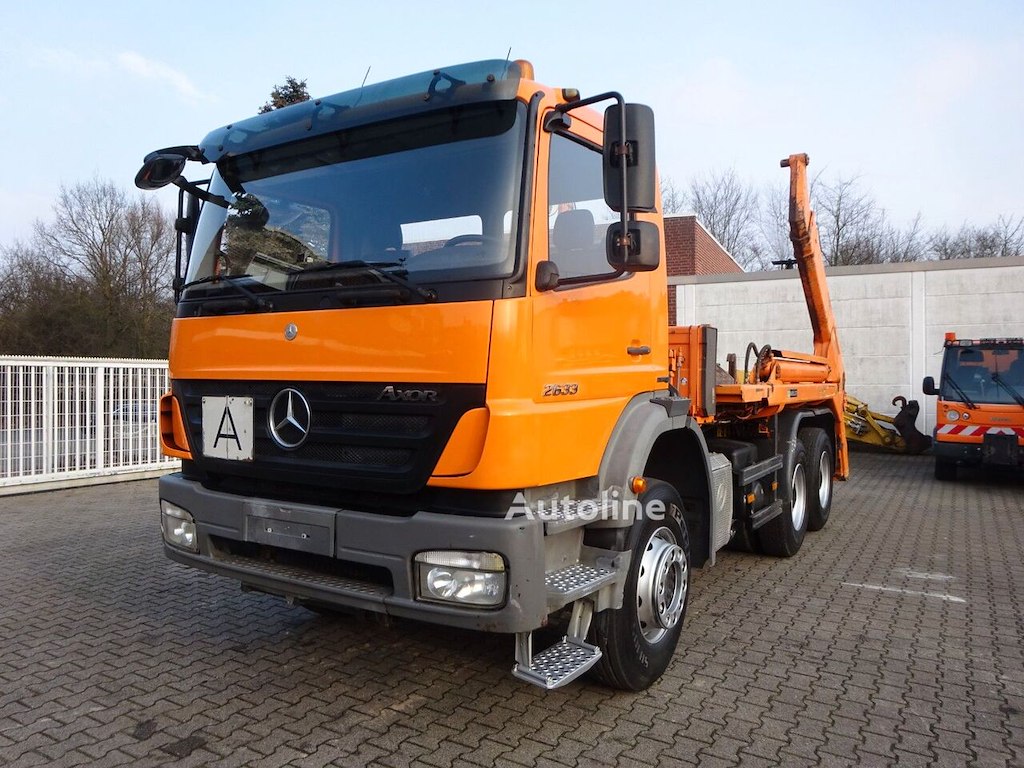 Mercedes-Benz 2633 Axor MEILLER Absetzkipper 6x4 kamion autopodizač kontejnera