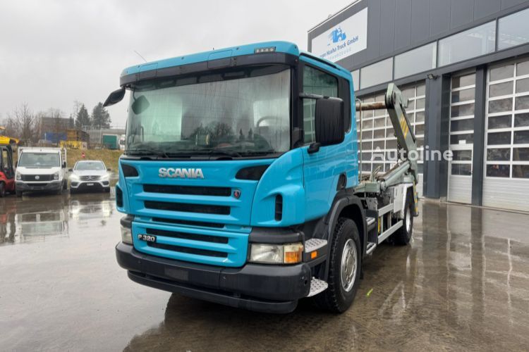 Scania P320 4x2 AHK kamion autopodizač kontejnera