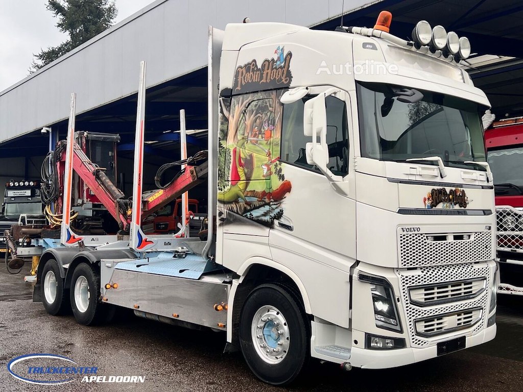 Volvo FH 750 Loglift, 6x4, Dynamic steering kamion za prevoz drva