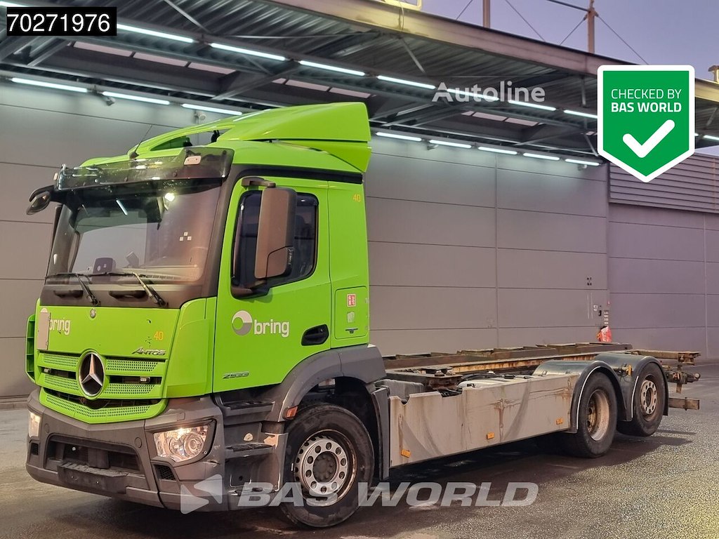 Mercedes-Benz Antos 2533 6X2 Liftable BDF Lift+Lenkachse Xenon ClassicSpace Eu vozilo za prevoz kontejnera