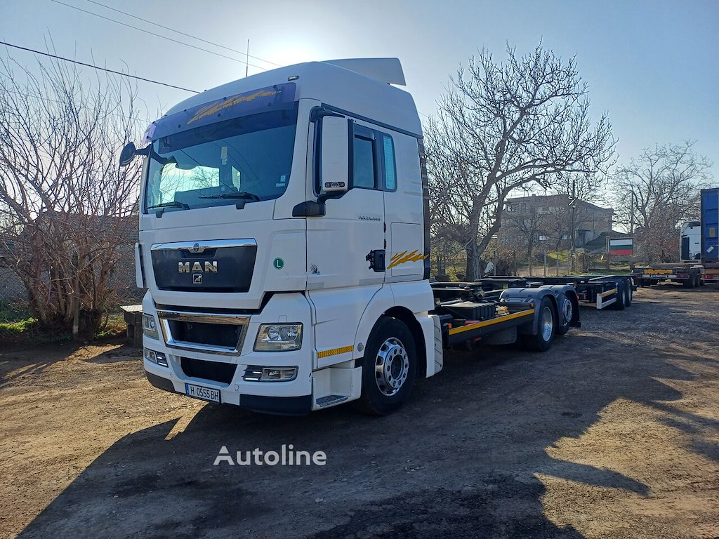 MAN TGX 26.440 vozilo za prevoz kontejnera