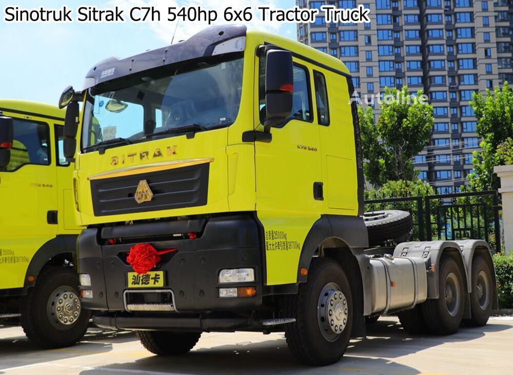 Sitrak Sinotruk Sitrak C7h 540hp 6x6 Tractor Truck in China tegljač