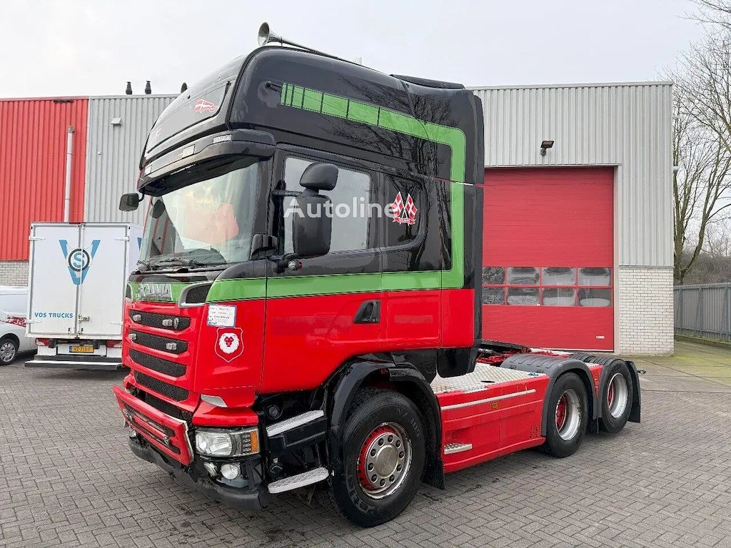 Scania R580 V8 / ENGINE RUNNING / FULL-AIR / ONLY:771094 KM / CLEAN TRU tegljač nakon udesa